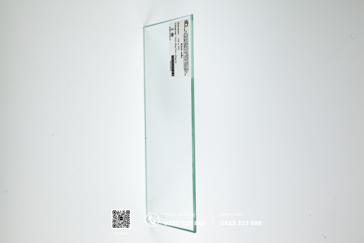 Mẫu kính trắng 5mm (5ly) Thăng Long Glass