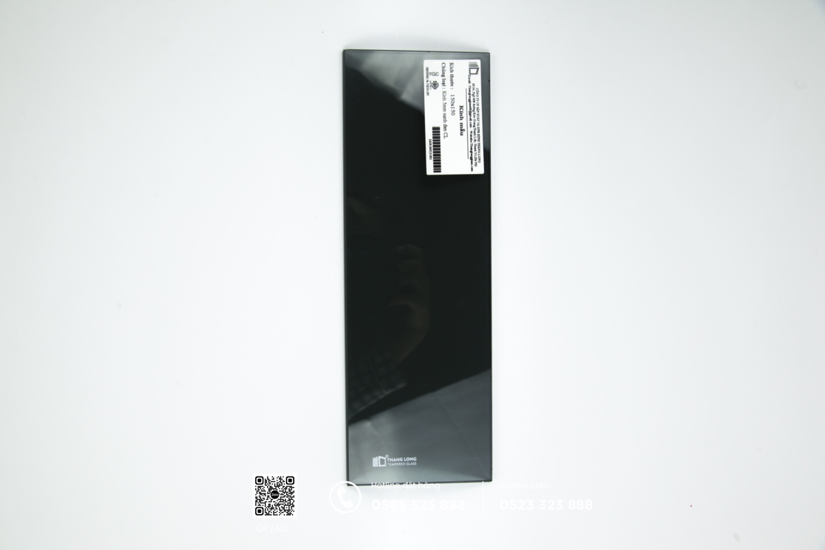 Mẫu kính xanh đen 5mm (5ly) Thăng Long Glass