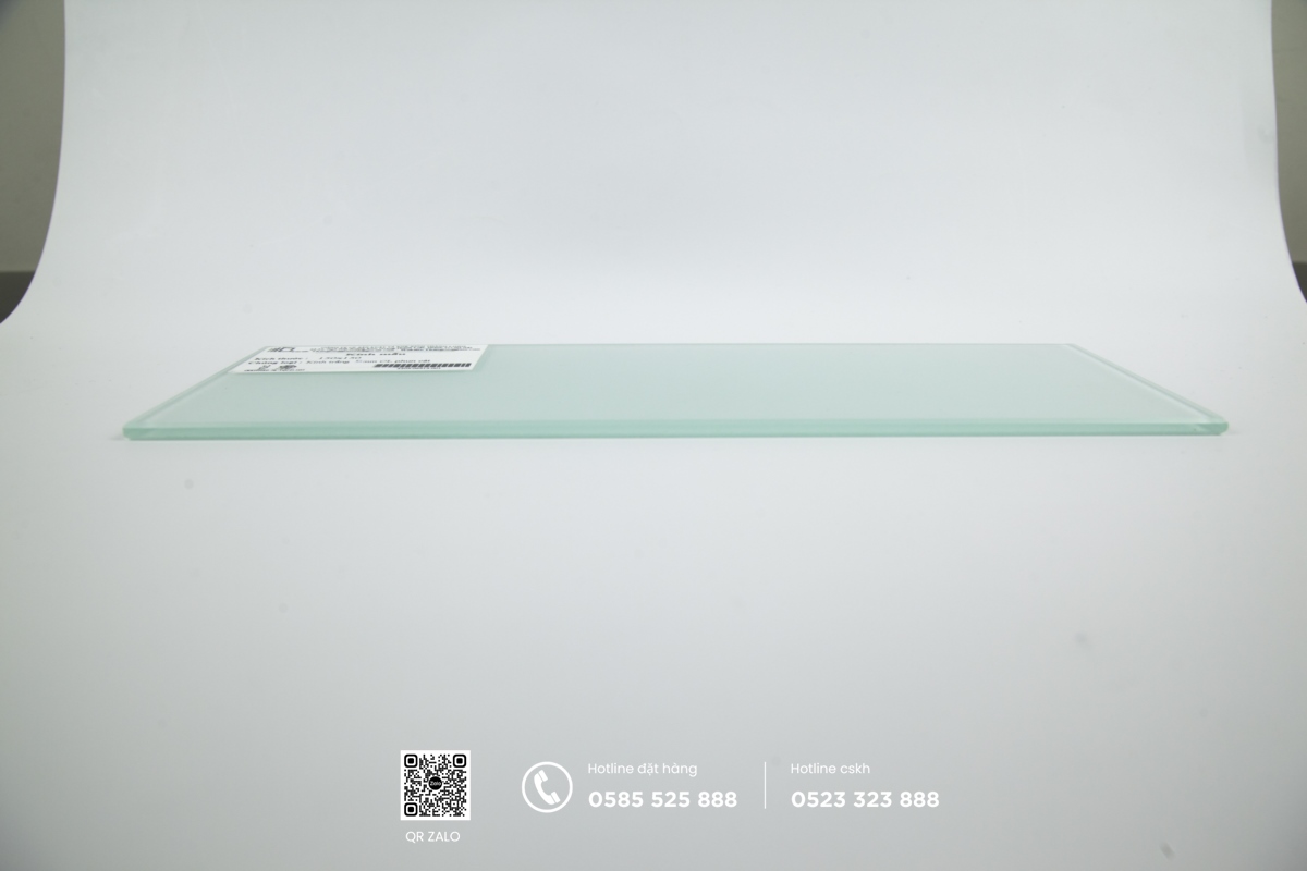 Mẫu kính phun cát 5mm (5ly) Thăng Long Glass